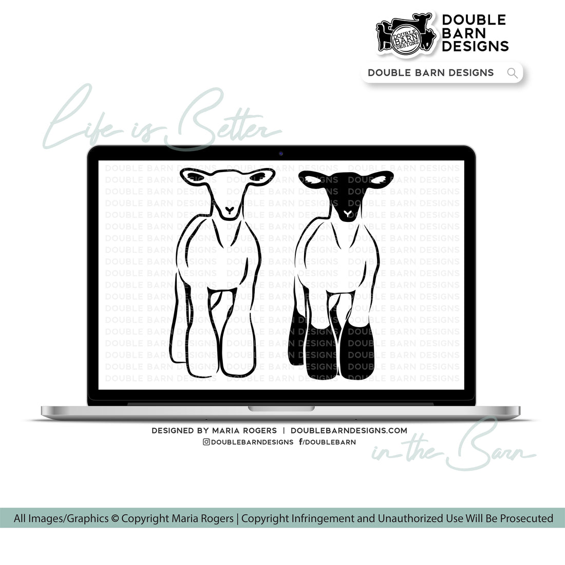 New Forward Show Lamb Design 2023 | Show Lamb - SVG - PNG - AI ...
